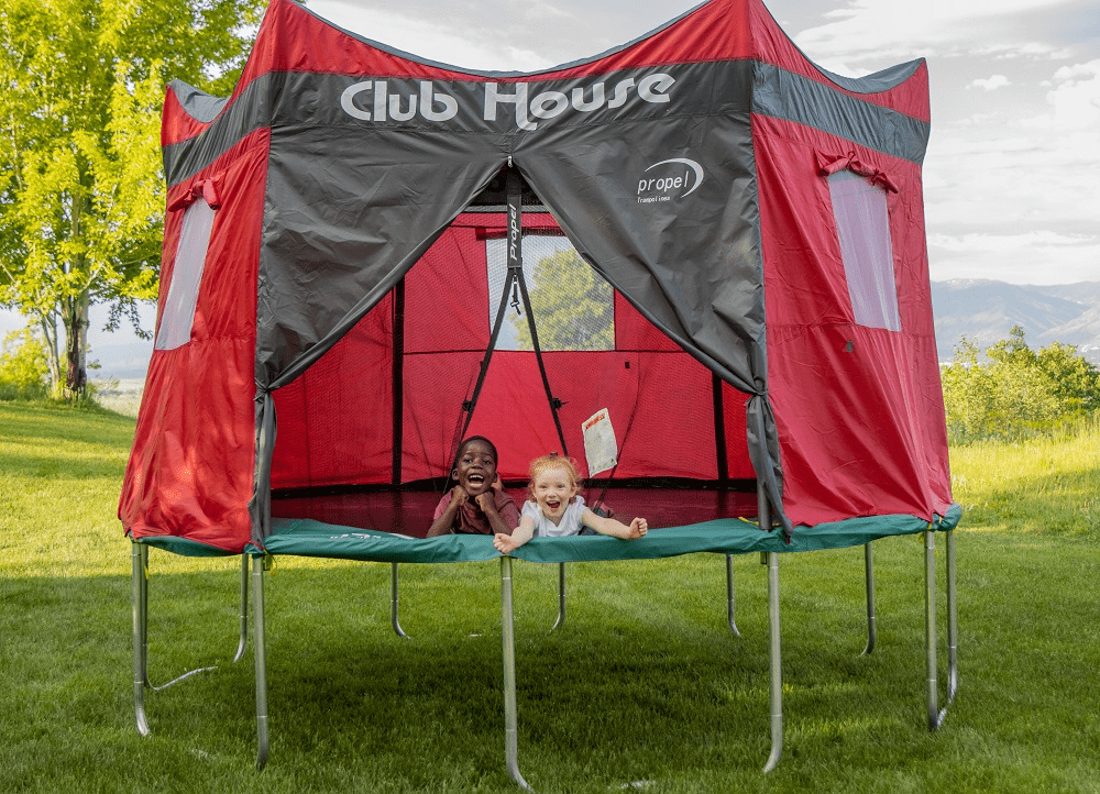 Propel Trampolines 12' Red Clubhouse For Trampoline (Trampoline not ...