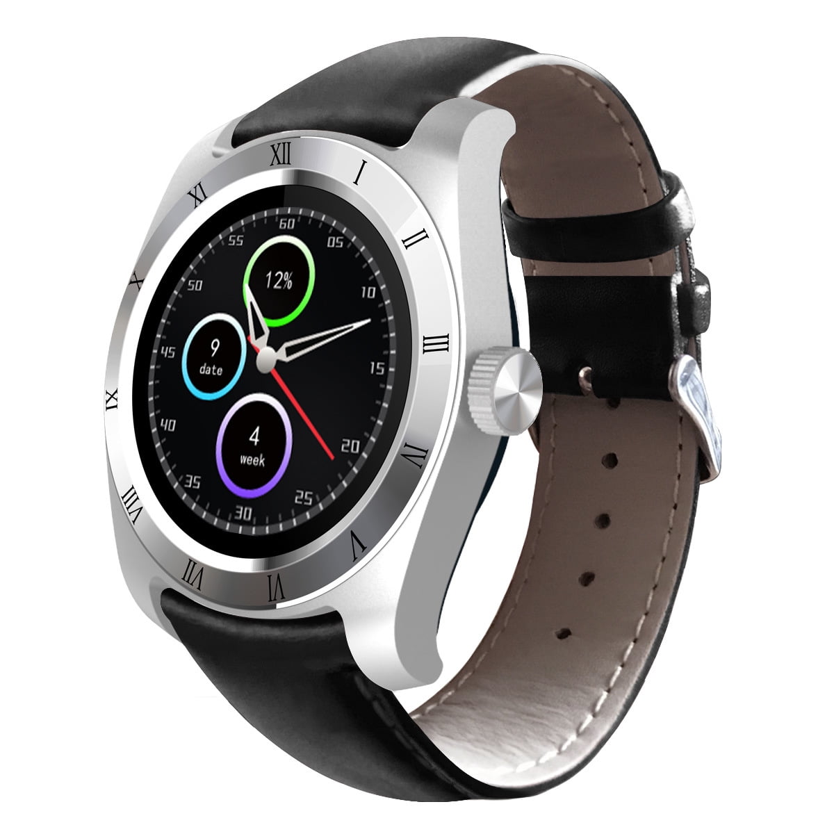 TechComm Z8 Water Resistant Smartwatch & Fitness Activity Tracker With ...