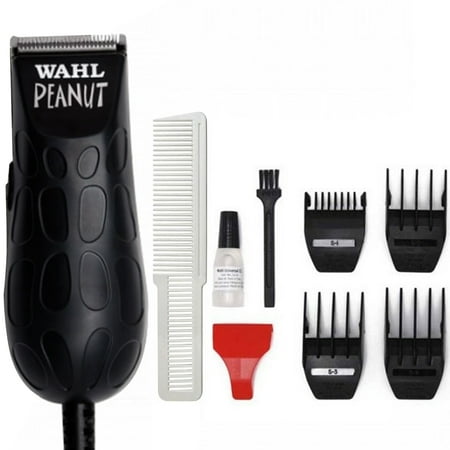 Wahl Pro Black Peanut 8655-200 + Wahl Small Clipper Styling Comb Off ...