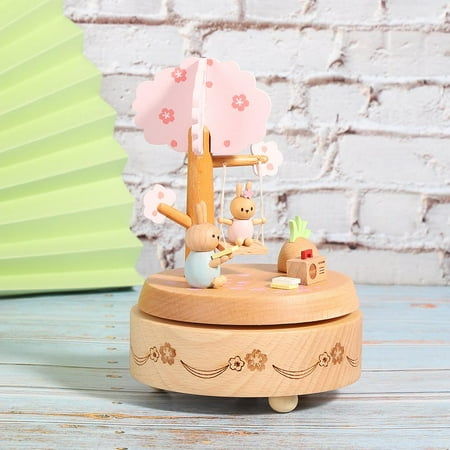 Noref Wooden Music Box, Wooden Gift Boxes Wooden Music Box, Small Music ...