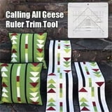 JilgTeok Flying Geese Trim Cutting Ruler Triangular Quilted Patchwork ...