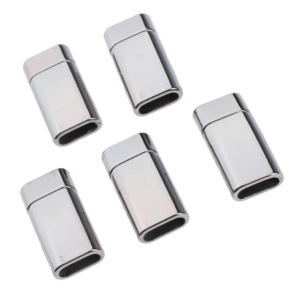 5 Sets Rectángulo Conectores De Cierre Magnético Metal DIY Fabricación ...