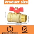 Brass Valves 1inch Male Female Thread Connector Garden Watering ...