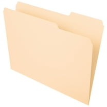 Office Depot Two-Tone Color File Folders, 1/3 Tab Cut, Letter Size ...