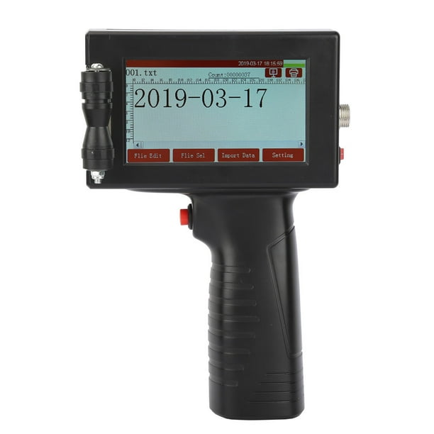 Inkjet Printer,300DPI Touch Screen Intelligent Handheld Printer Touch ...