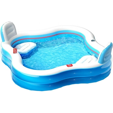 Large Inflatable Pool for Adults, 145" X 74" X 22" Oversized Thickened ...