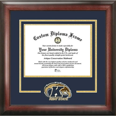 Kent State University Diploma Frame - 7 x 9 Gold Embossed - Walmart.com