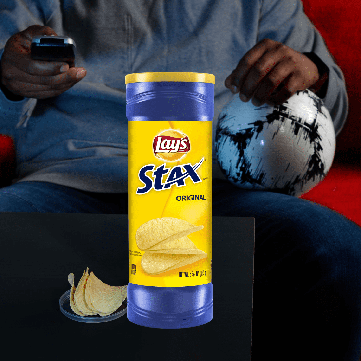 Buy Lay's Stax Original Potato Crisps, Crunchy & Delicious Convenient ...