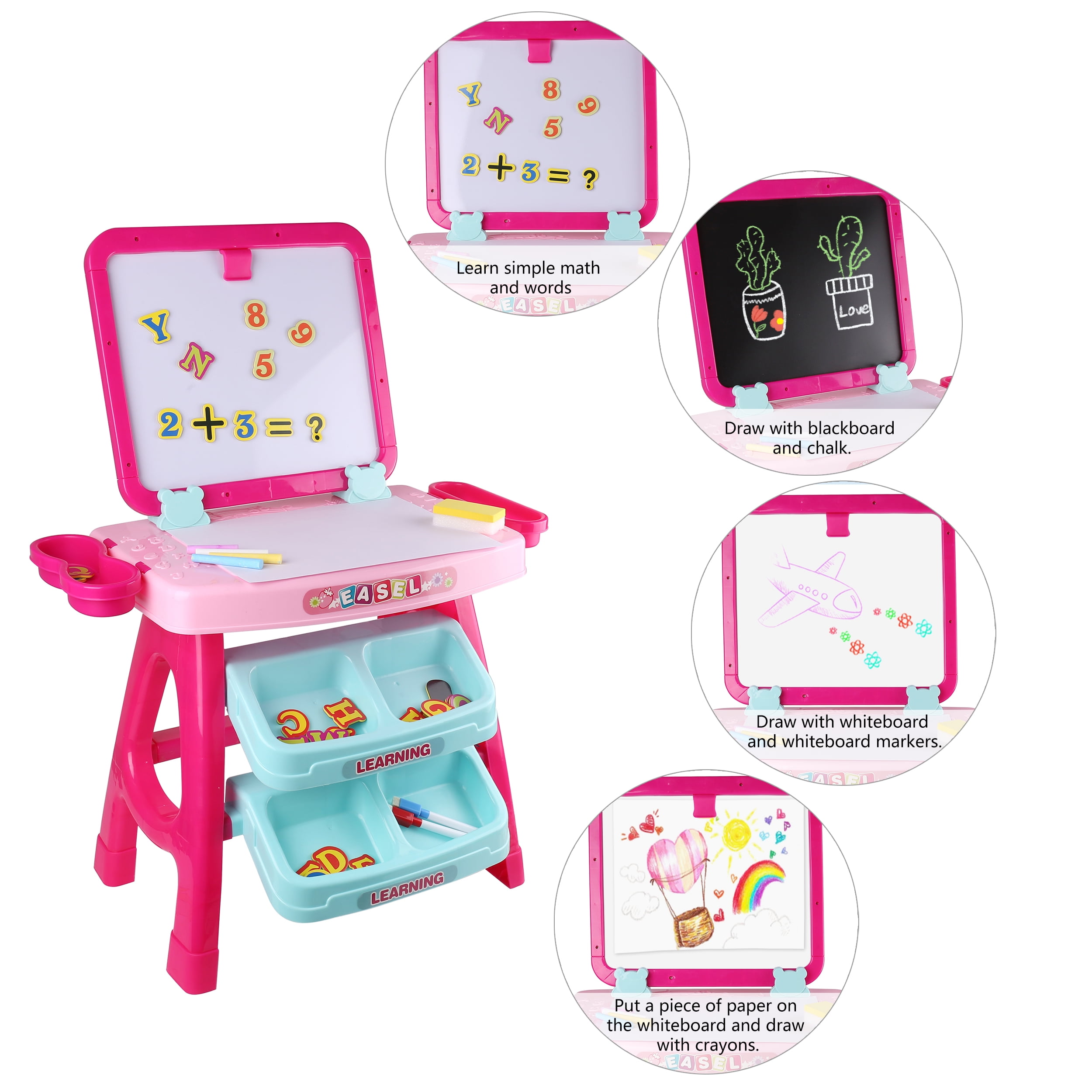 Educational Toys Write Activity Desk and Paint Explorer, 42 pieces ...