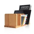 Desk Organizer Mail Organizer Countertop File Sorter, Bamboo Desk File ...
