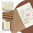 20 Pack Blank Kraft Notebook, A5 Blank Paper Sketchbook, 8.3x5.5 Inches ...
