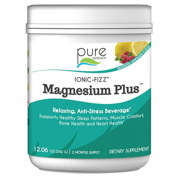 Ionic Fizz Magnesium Plus - Supplement with Zinc, Potassium, and 12 ...