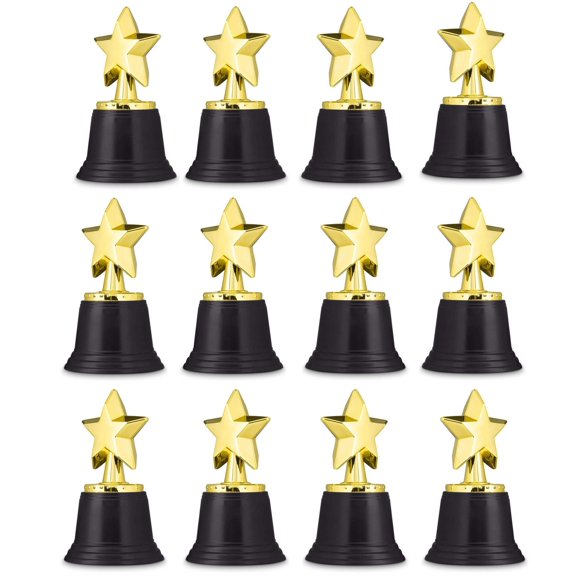 Juvale Funny Gold Plastic 1st Place Trophy, Award for Sports ...