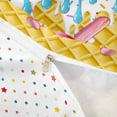 Castle Fairy Sweet Baseball Helmet Bat Duvet Cover Queen, Sprinkle Drip ...