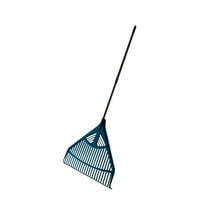 AMES Collector Series 2915806 Leaf Rake, Poly Tine, 26-Tine, Steel ...