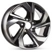 "Velospinner 18"" 18x8 Machined Black Alloy Rim for 2018-2022 Toyota ...