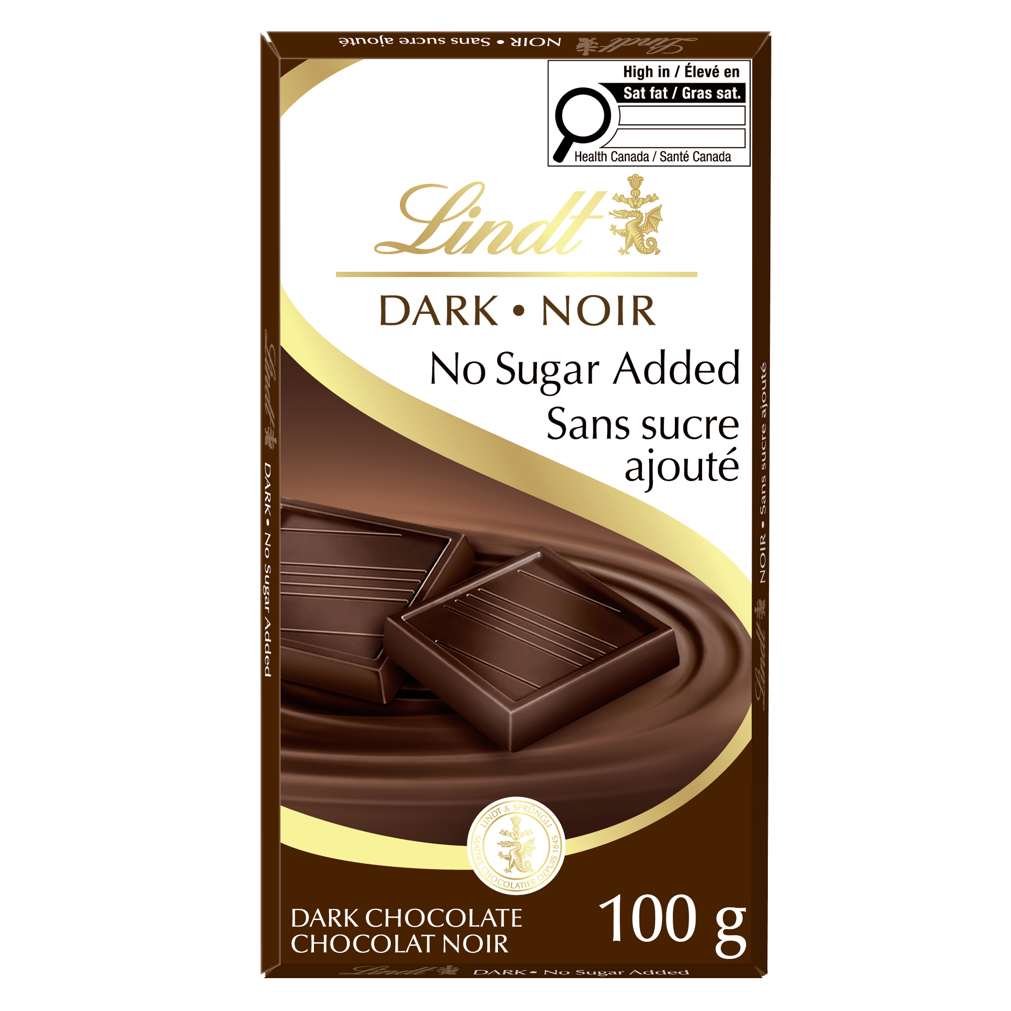Click here for Lindt No Sugar Added Dark Chocolate Bar  100 Grams... prices