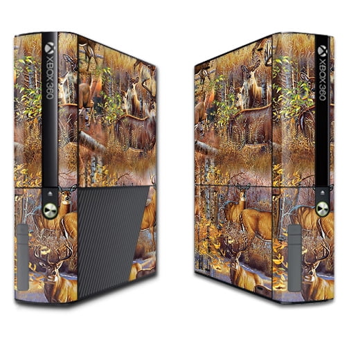 Skin Decal Wrap Compatible With Microsoft Xbox 360E (3rd Gen) Deer ...