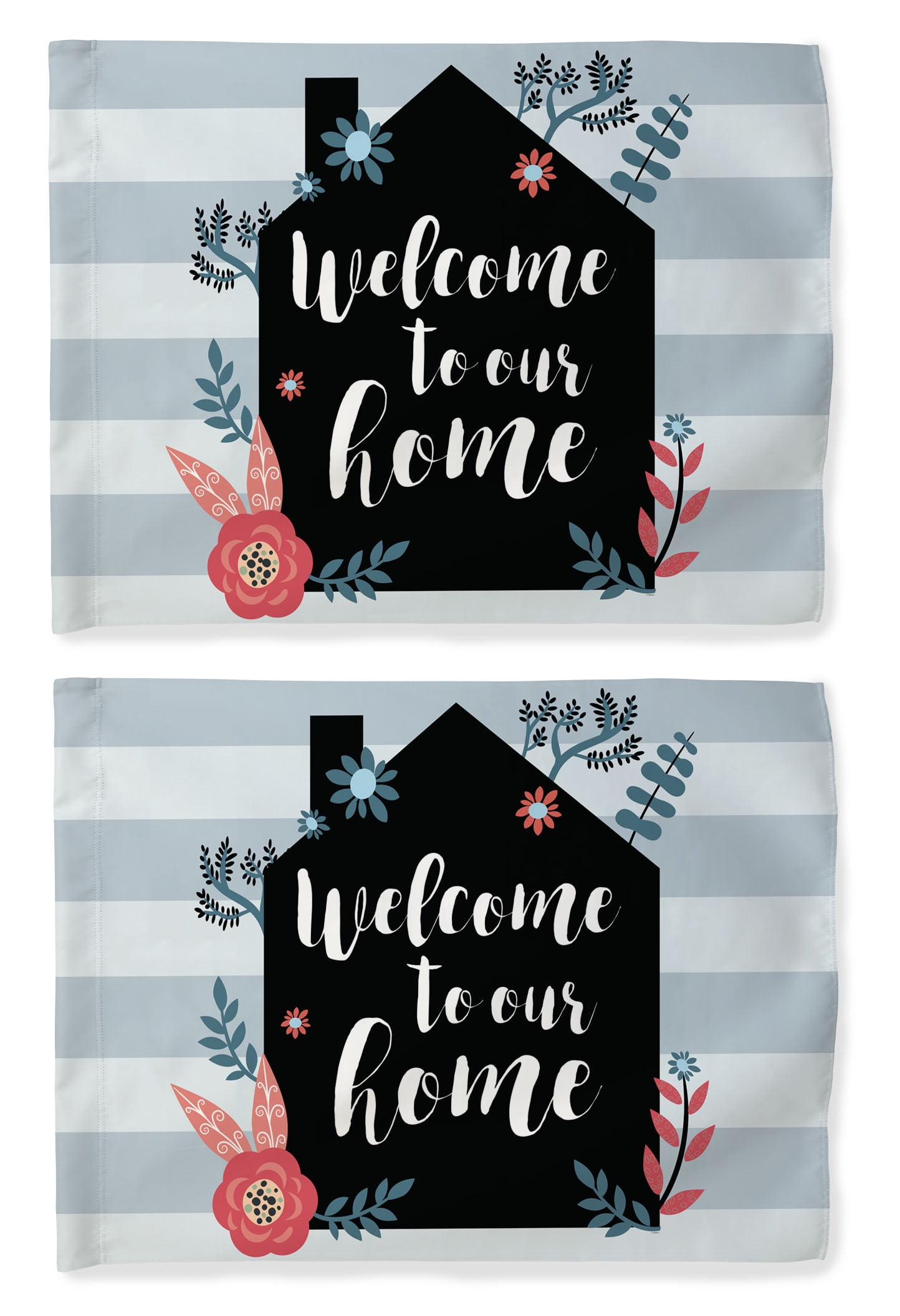 ThisWear Spring Decor Welcome to Our Home Seasonal Flags Welcome Flags ...