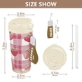 17oz Insulated Tumbler 316 Stainless Steel Double Wall Vacuum Coffee ...