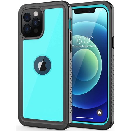 IYEFENG Designed for iPhone 12 Pro case, Waterproof Case with Built-in ...