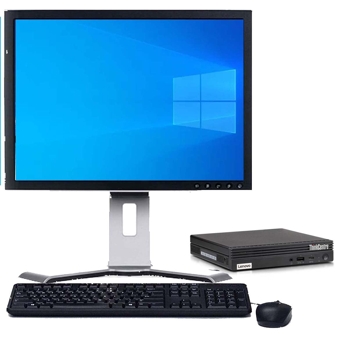 Restored Lenovo ThinkCentre Micro Desktop Computer | Windows Pro | Hexa ...