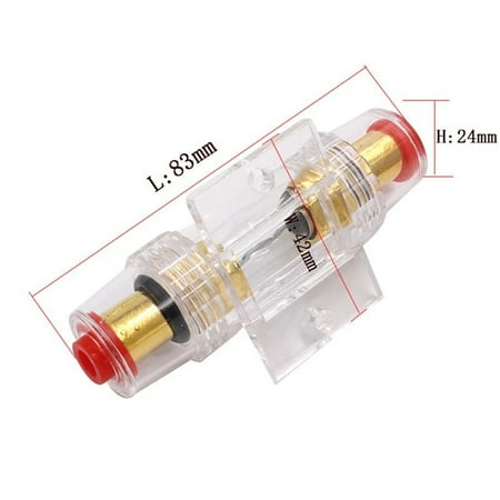 Car audio modified fuse tube insurance bile fuse seat power amplifier ...