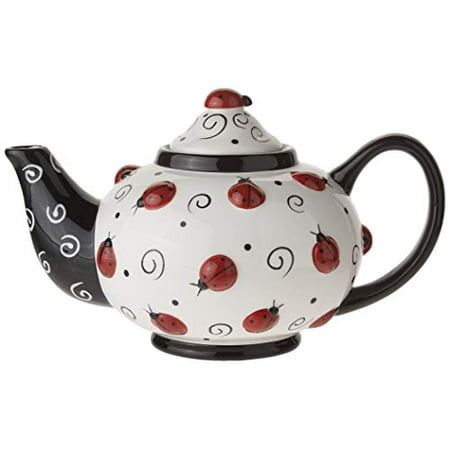 Ladybug With Swirls Teapot For Kitchen Decor And Teas | Walmart Canada