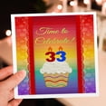 3drose, Cupcake, Number Candles, Time, Celebrate 33 Years Old ...