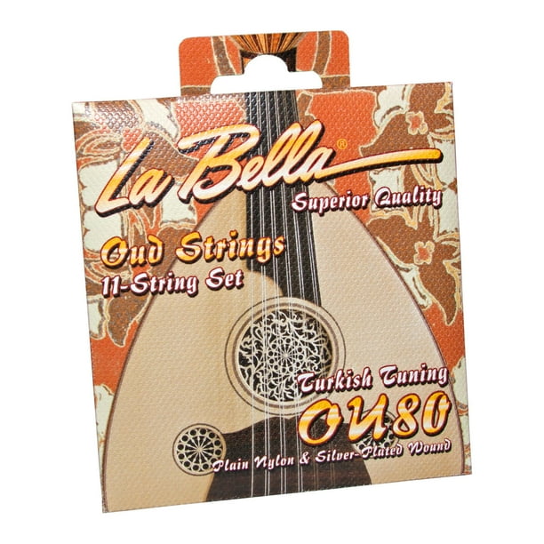 LaBella OU80 La Bella Oud String Set - Turkish Tuning - Walmart.com