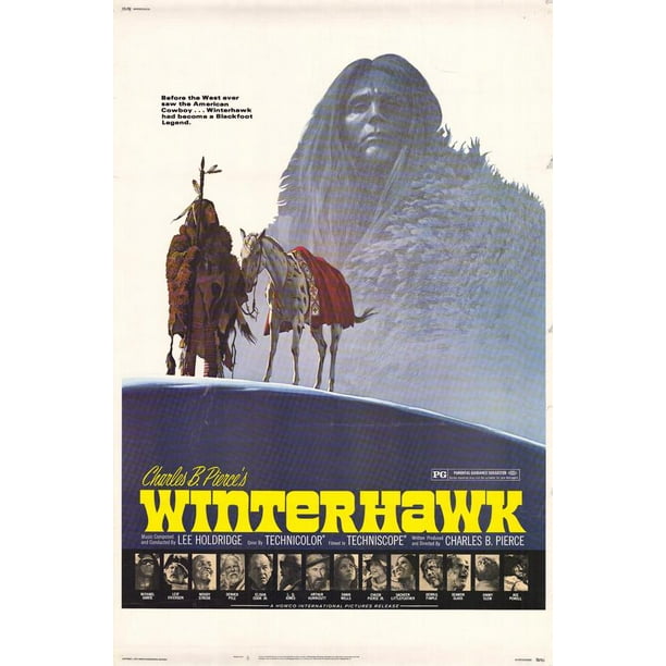 Winterhawk - movie POSTER (Style A) (27" x 40") (1975) - Walmart.com