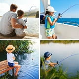 LEO FISHING FISHING Kids Fishing Pole, Telescopic Fishing Rod and Reel ...