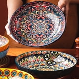 Qlans Large Serving Bowls, 75 oz 10.5 Inch Big Salad Bowl, Big Pasta ...