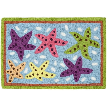 Ladybugs Jellybean Accent Washable Rug 20" x 30" JB-HV001 - Walmart.com