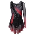 Aiihoo Kids Girls Rhythmic Gymnastics Ballet Jersey Lyrical Dance Dress ...