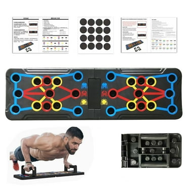 9 in 1 Push Up Rack Board System Fitness Workout Train Gym Exercise ...