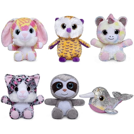7" Soft Stuffed Animal, Fairy Tale Animals Plush Toys Set-Unicorn ...