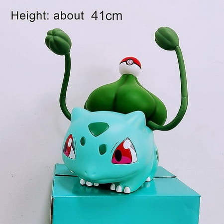 Pokemon Pikachu Bulbasaur Mewtwo Big Size 40cm 1:1 Statue Action Figure ...