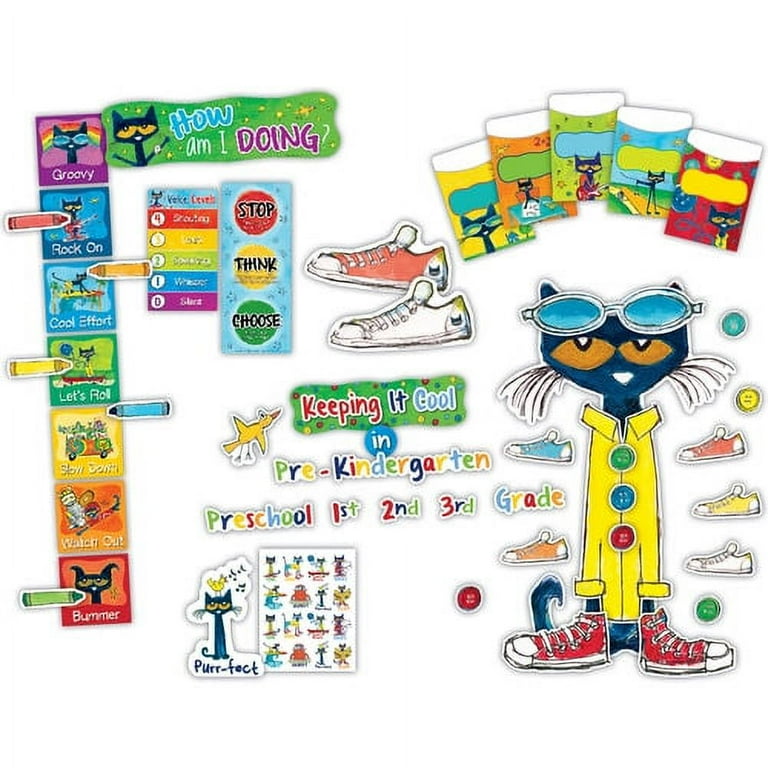 Pete The Cat Bulletin Board Set