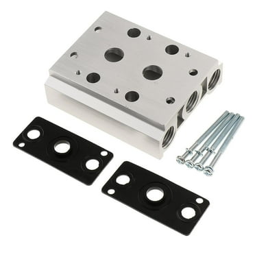 Tablero de de base múltiple de control neumático de bloque de válvula ...