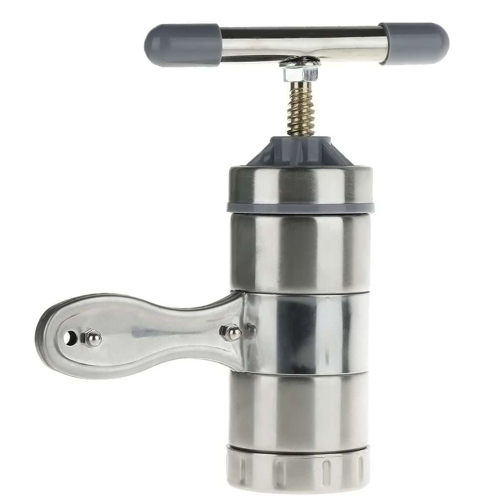 Manual Pasta Machine Noodles Spaghetti Fettuccine Tagliatelle Maker 5 ...