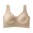 Breathable Large Size Everyday Comfort Smooth Bra for Daily Leisure and ...