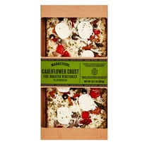 Marketside Artichoke Spinach Tomato Flatbread Pizza, White Garlic Sauce ...