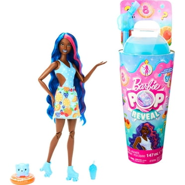 Barbie Self-Care Posable Doll, Brunette Workout Doll with Puppy and ...
