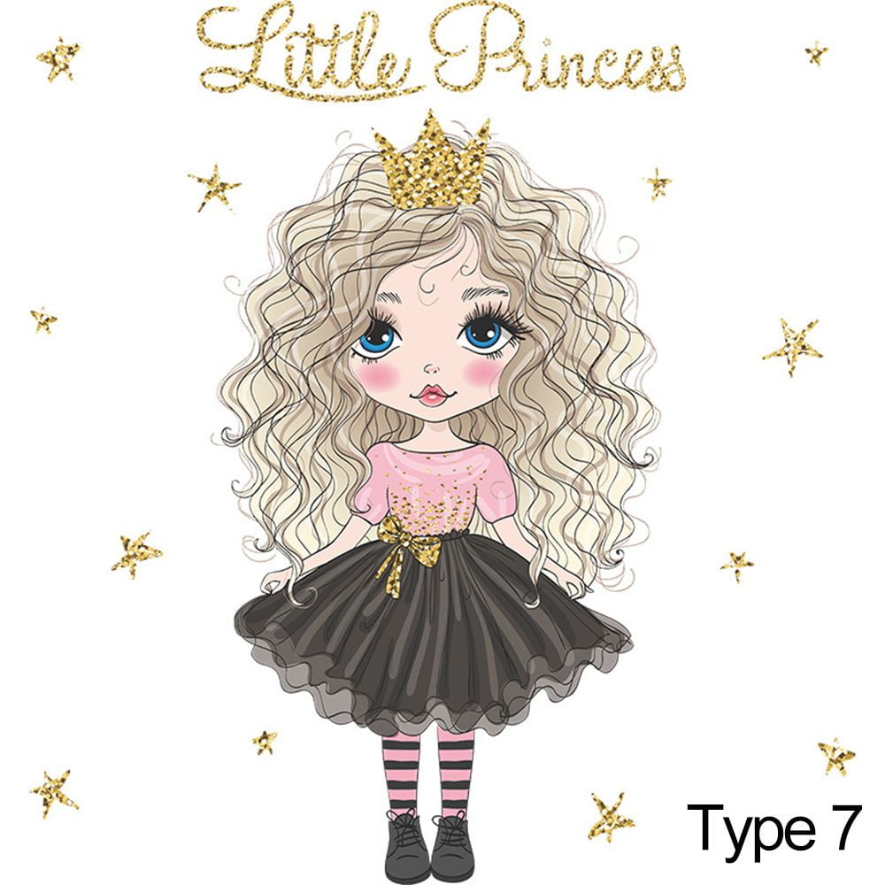 Cute Little Princess Cartoon