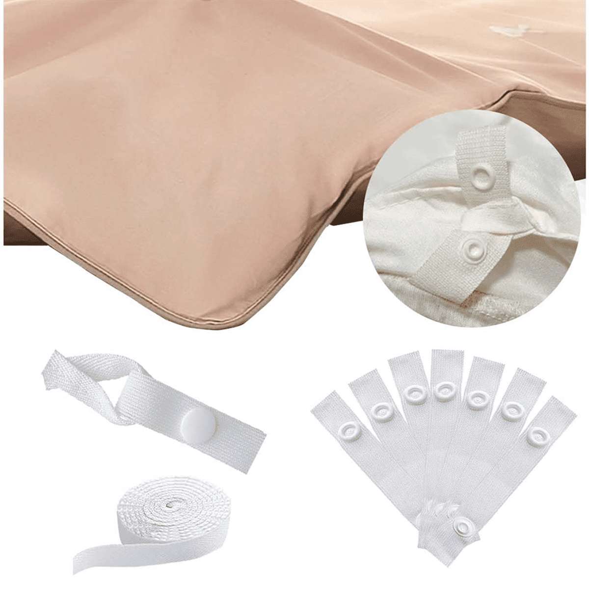 Click here for Unbranded Duvet Snaps To Hold Comforter duvet Clip... prices