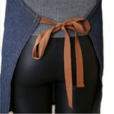Adjustable Denim Jean Aprons with 3 Pockets for Women Men Chef Barista ...