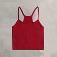 Fewfanhot Women's Ribbed Knit Racerback Crop Tank Top, Sleeveless ...