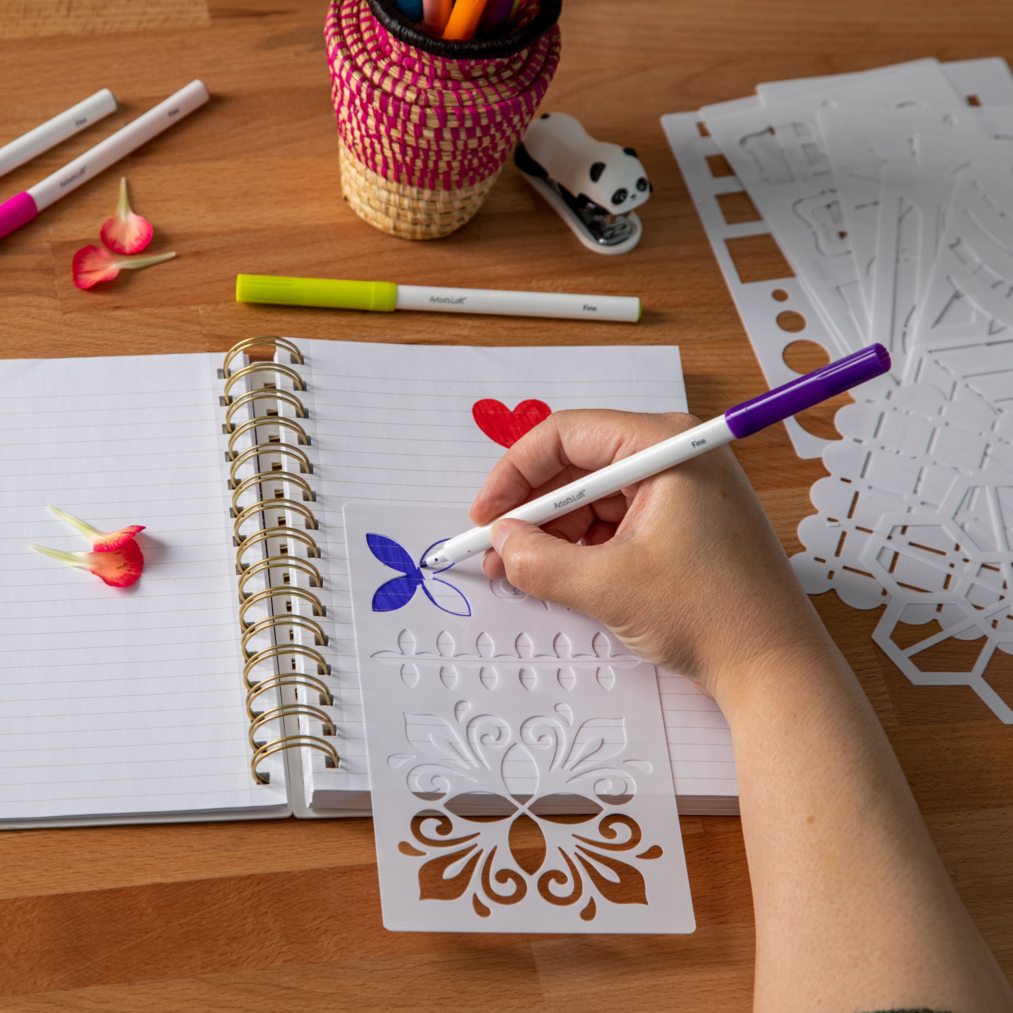 Buy 8 Pack: Stencil Value Pack by Artist's Loft Online at Lowest Price ...