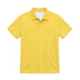 Fnooota Boys Polo Shirts with Collar, Basic Short Sleeve Casual School ...